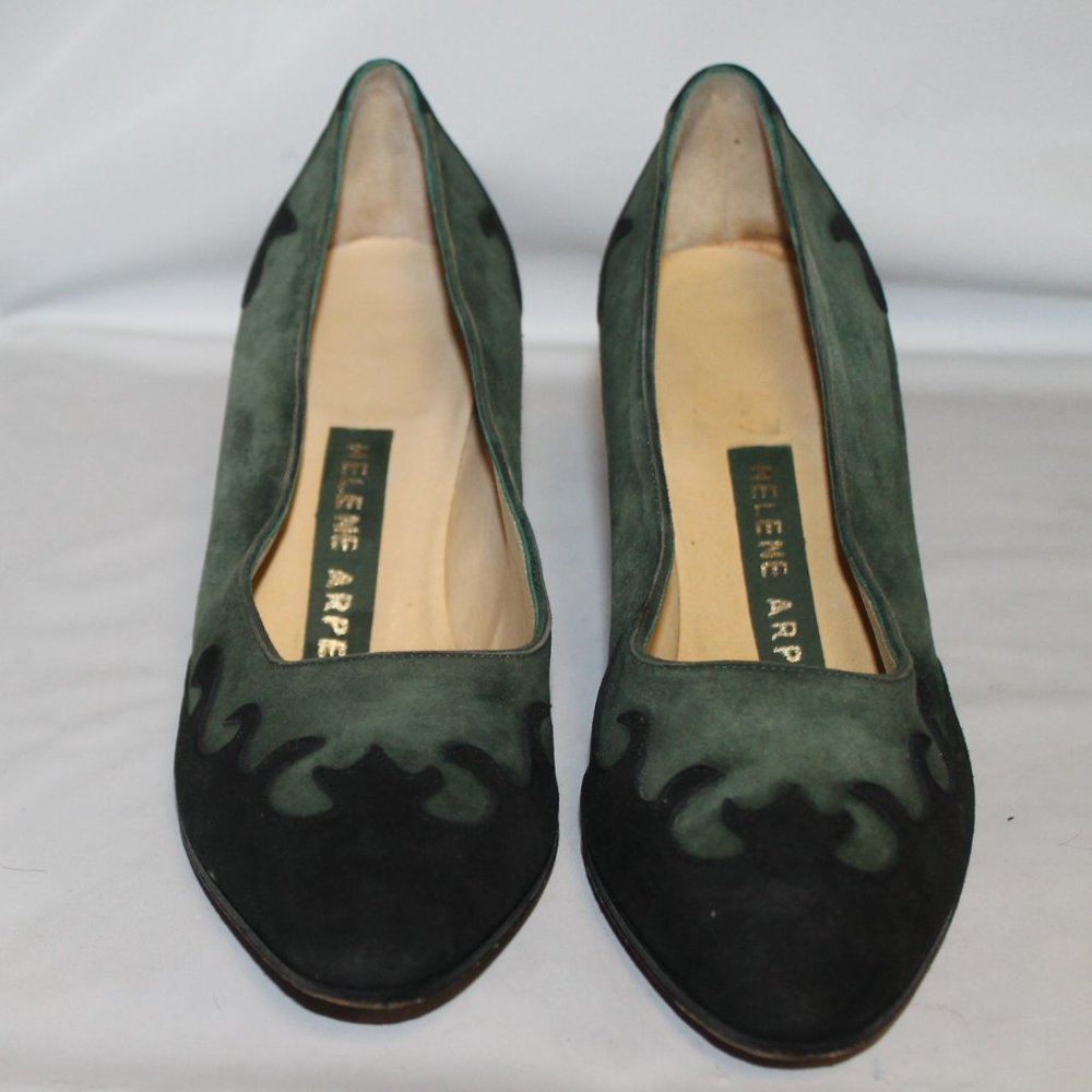 Vintage Helene Arpels Couture Made In Italy Pumps Hee… - Gem